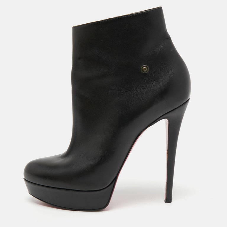 black louboutin boots used