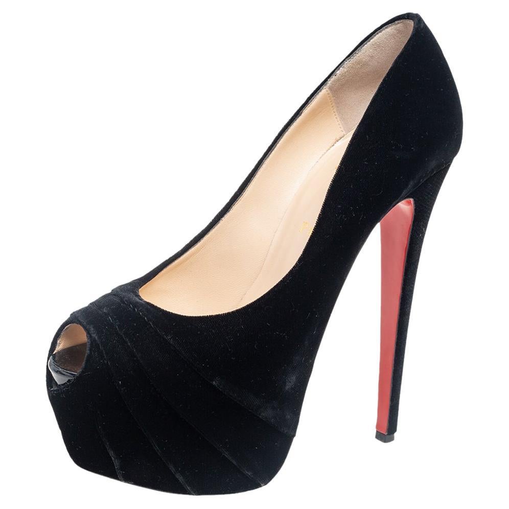 Velvet Platform Sandals - 22 For Sale on 1stDibs | velvet platform ...