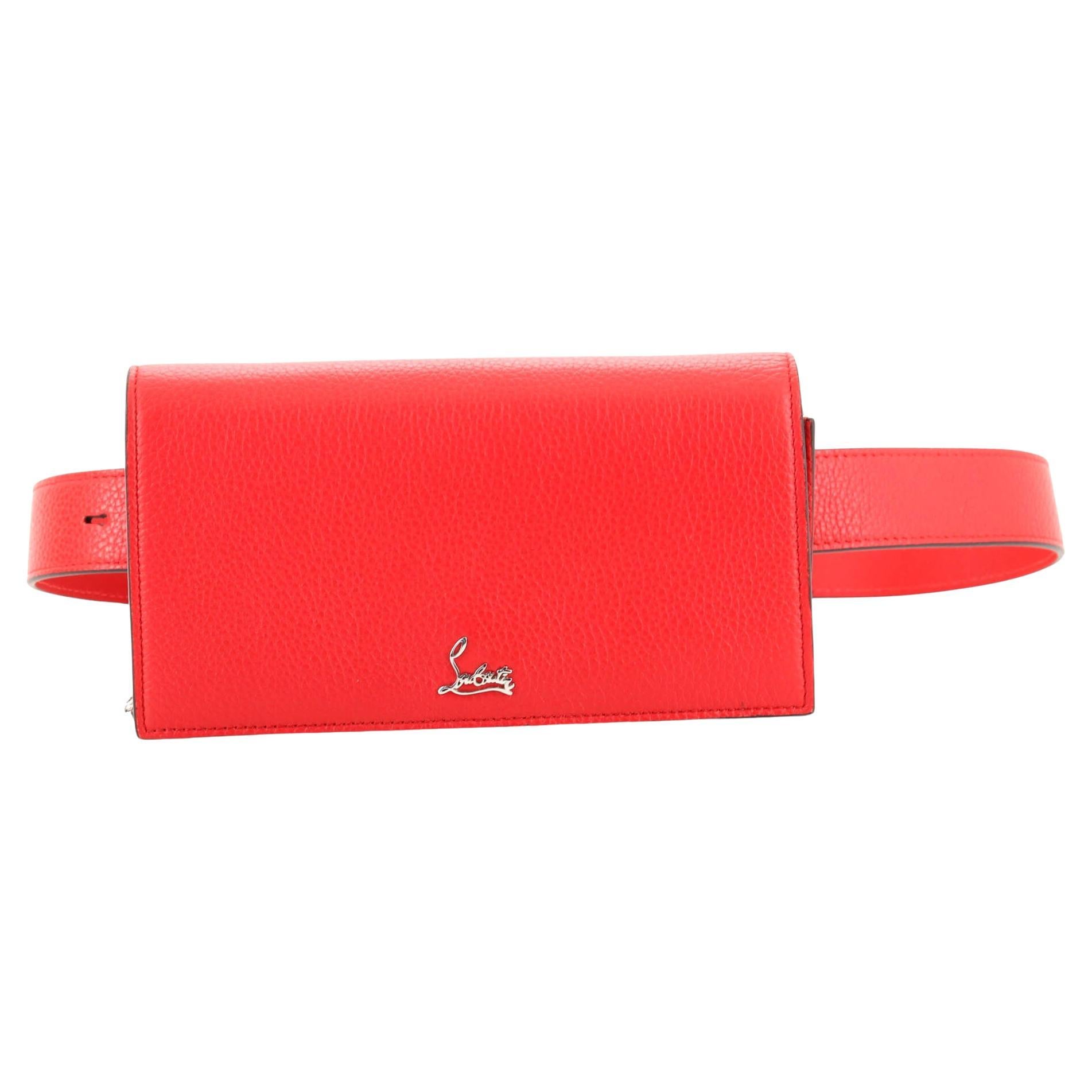 Christian Louboutin Boudoir Chain Belt Bag Leather For Sale at 1stDibs
