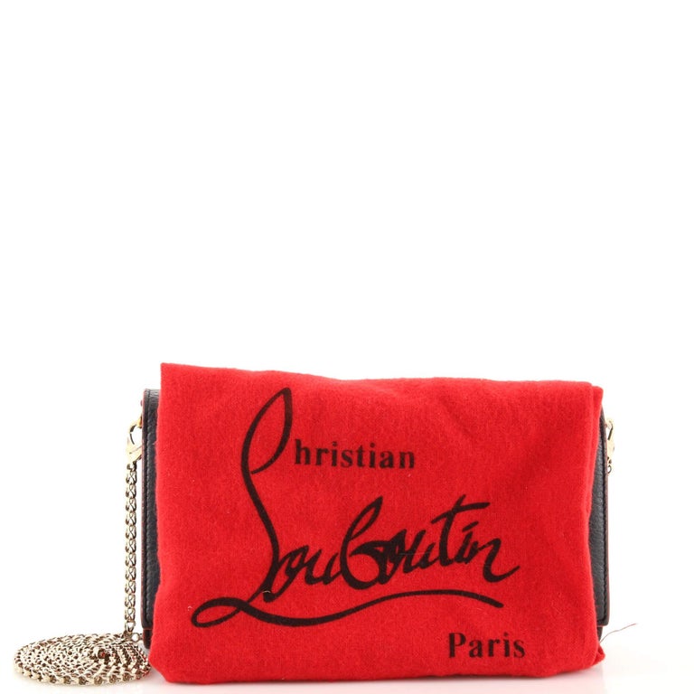 Christian Louboutin Boudoir Chain Wallet Leather For Sale at 1stDibs
