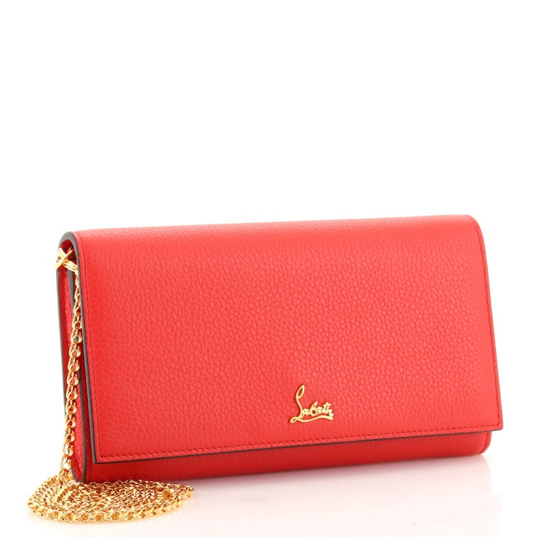 Christian Louboutin Boudoir Chain Wallet Leather For Sale at 1stDibs
