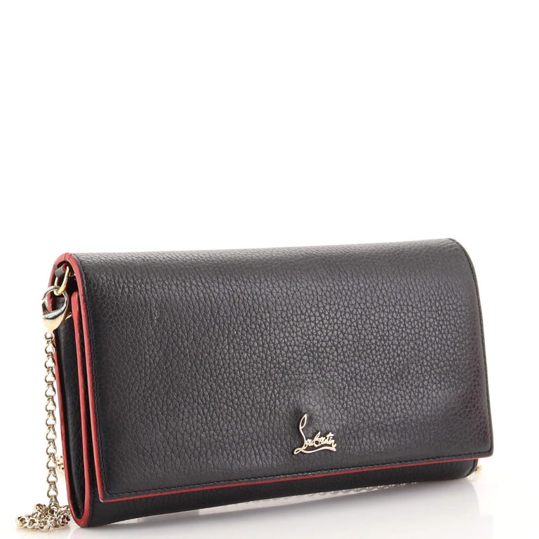 Christian Louboutin Boudoir Chain Wallet Leather For Sale at 1stDibs