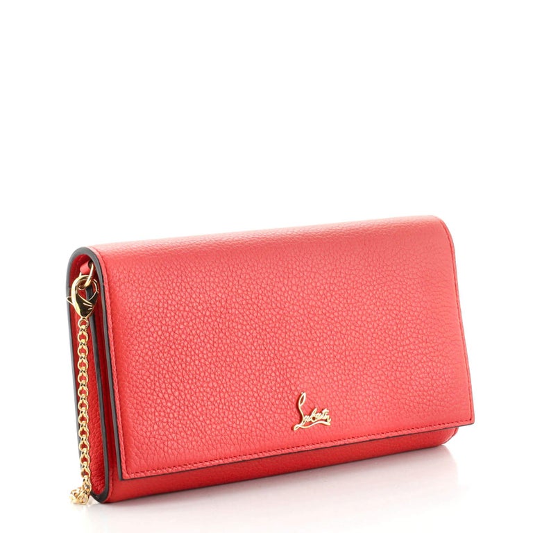 Christian Louboutin Boudoir Chain Wallet Leather at 1stDibs