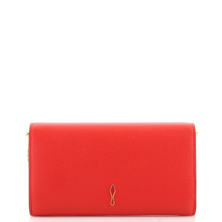 Christian Louboutin Boudoir Chain Wallet Leather For Sale at 1stDibs