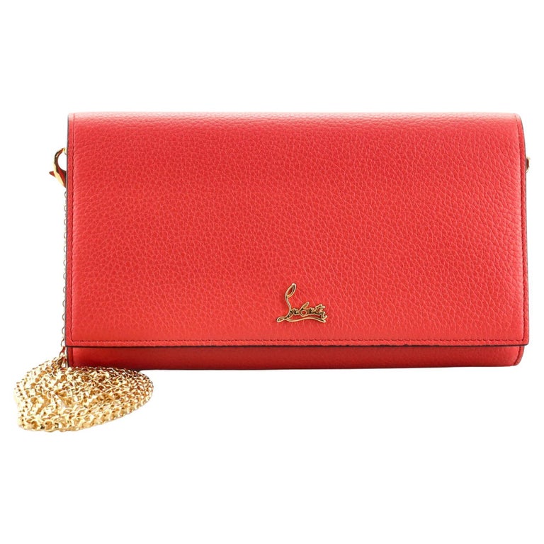 Christian Louboutin Boudoir Chain Wallet Leather at 1stDibs