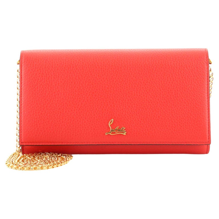 Christian Louboutin Boudoir Chain Wallet Leather For Sale at 1stDibs