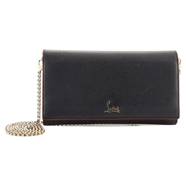 Christian Louboutin Boudoir Chain Wallet Leather For Sale at 1stDibs