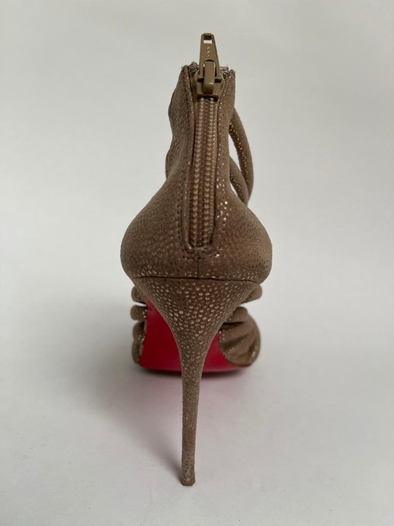 Christian Louboutin cage sandal For Sale at 1stDibs