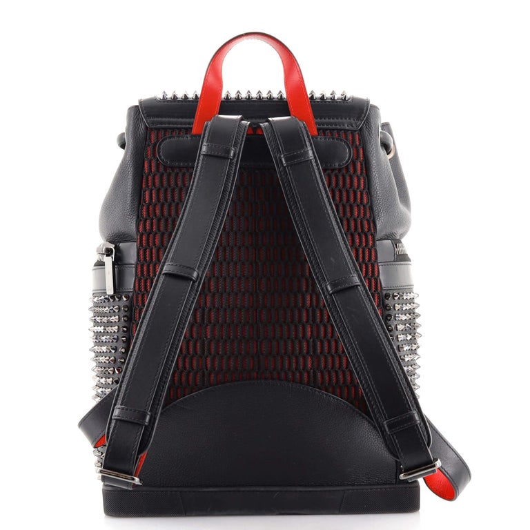 Christian Louboutin Explorafunk Backpack Spiked Leather at 1stDibs