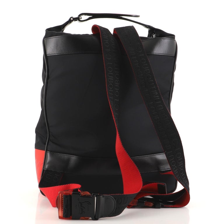 Christian Louboutin Hop'N Zip Backpack Nylon at 1stDibs
