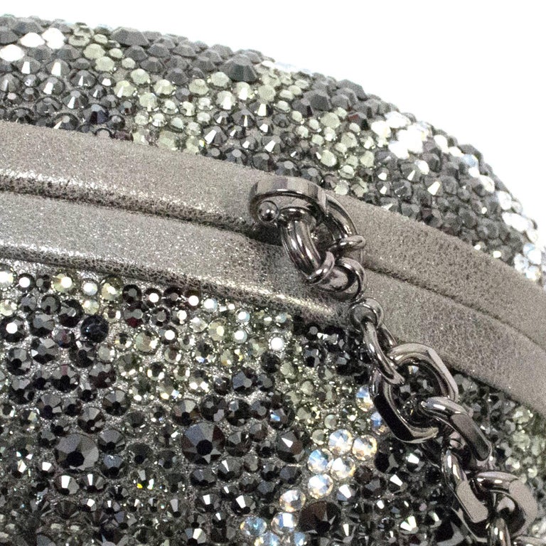 Christian Louboutin Mina Strass Clutch For Sale at 1stDibs