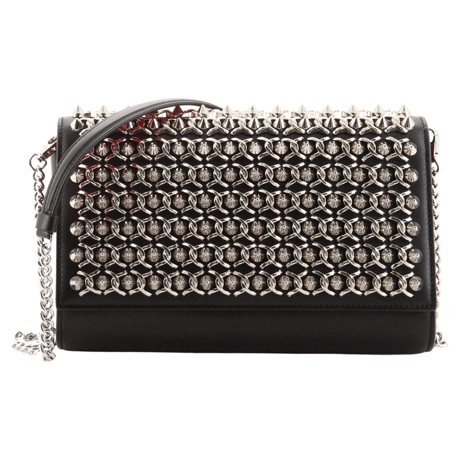 Christian Louboutin Mina Strass Clutch For Sale at 1stDibs