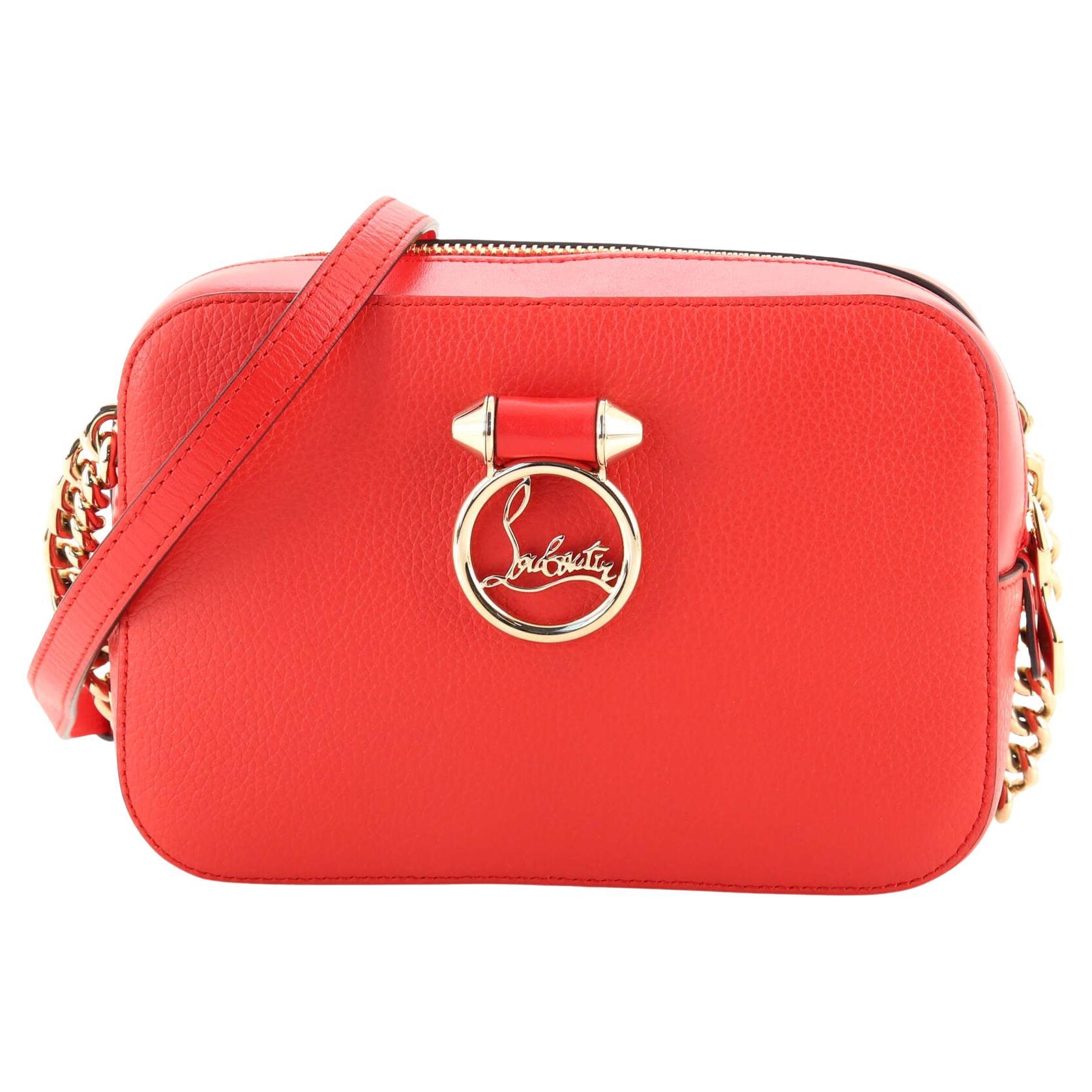 Christian Louboutin Sweet Charity Crossbody Bag Spiked Leather Mini at ...