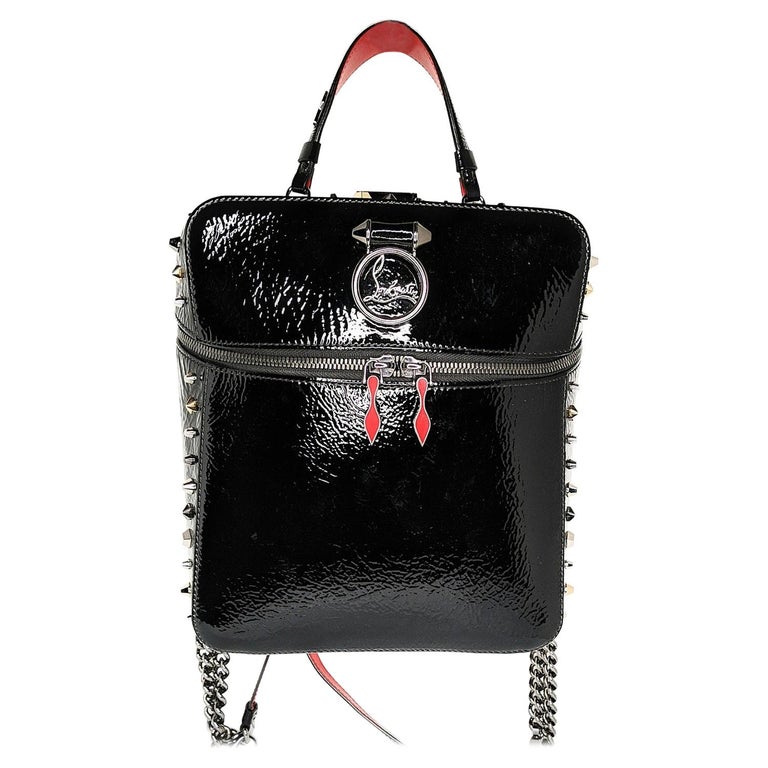 Christian Louboutin Rubylou Patent Leather Backpack at 1stDibs