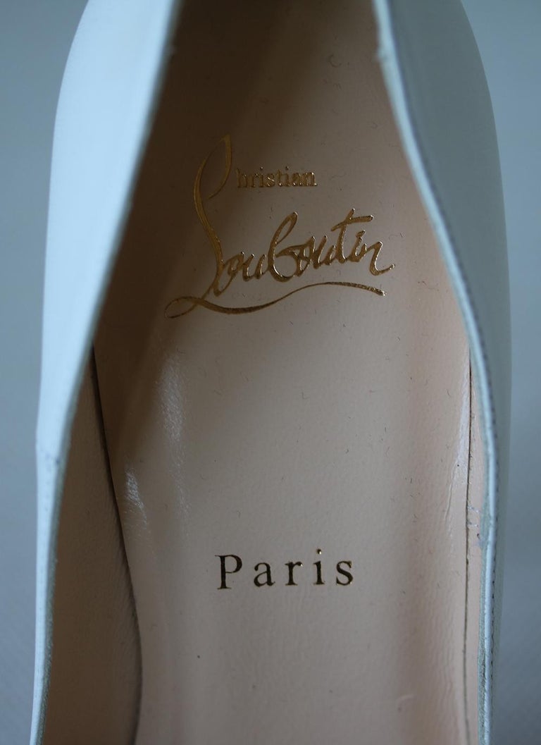 Christian Louboutin So Kate 120 Leather Pumps at 1stDibs