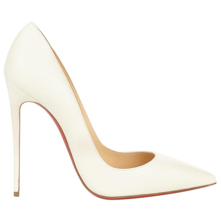 Christian Louboutin So Kate 120 Leather Pumps at 1stDibs
