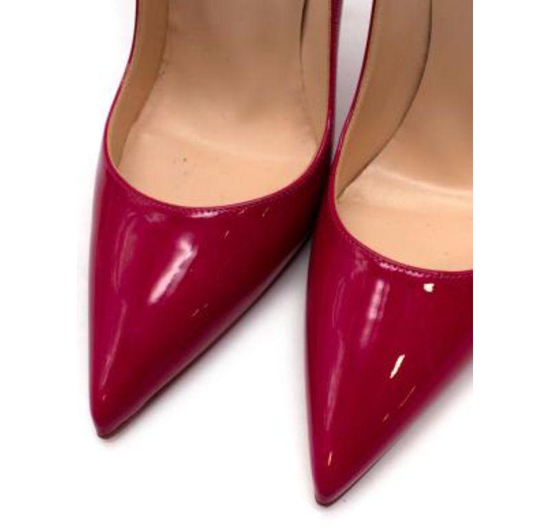 Christian Louboutin So Kate patent rose 120mm pumps For Sale at 1stDibs