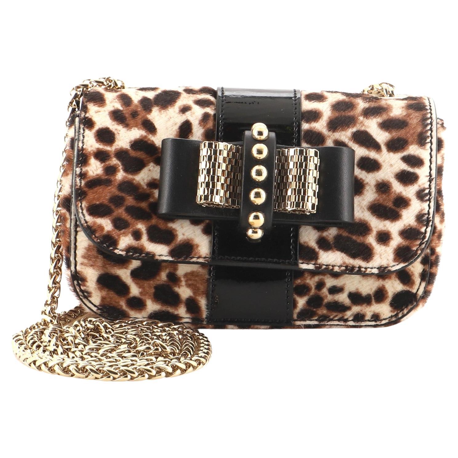Christian Louboutin Sweet Charity Crossbody Bag Python Mini at 1stDibs