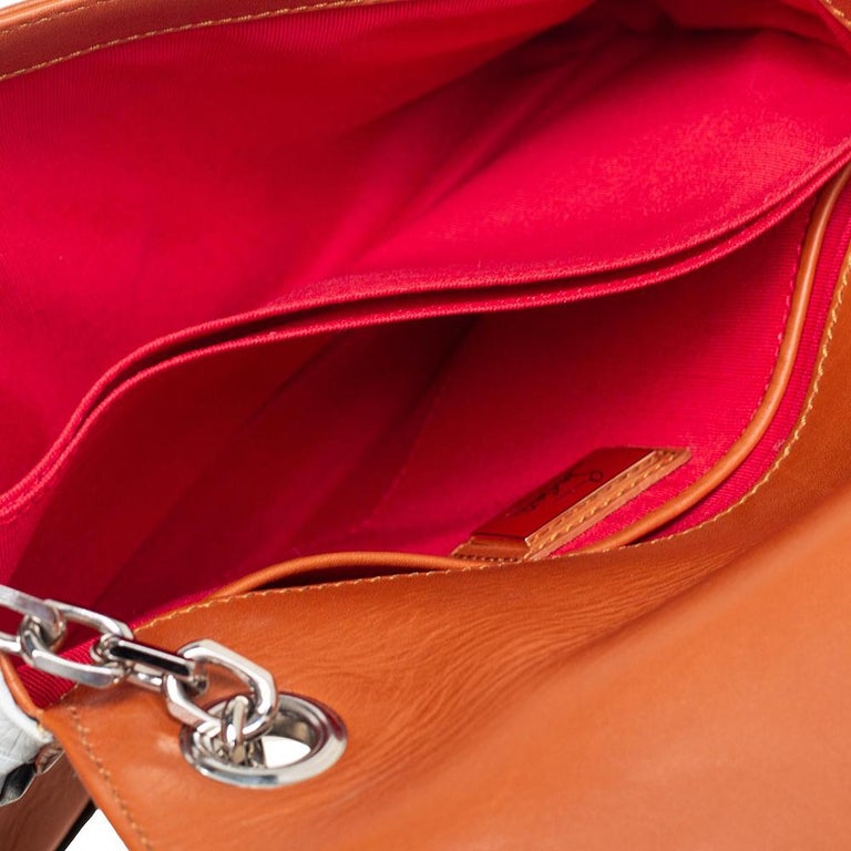 Christian Louboutin Tri Color Leather Artemis Fringe Shoulder Bag at ...