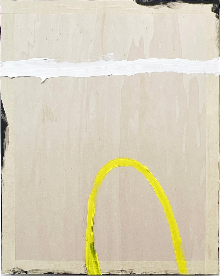Christian Möller - Yellow Arc - original abstract painting For Sale at ...