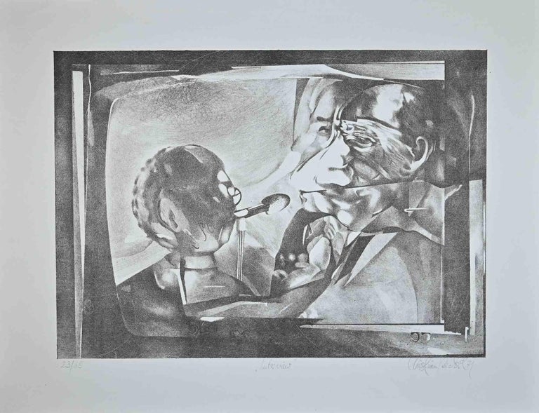 Christian Rickert - Interview - Lithograph by Christian Ricker - 1970s ...