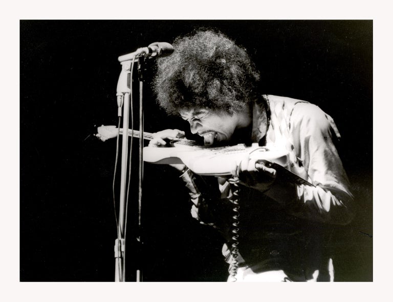 Christian Rose - Jimi Hendrix Paris Olympia 1967 - Photographie ...
