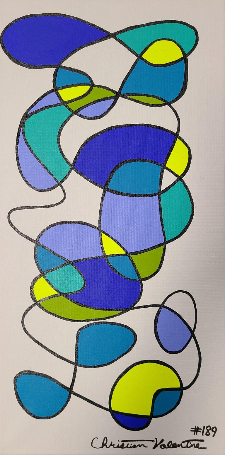 Christian Valentine - Devine, Painting, Acrylic on Canvas For Sale at ...