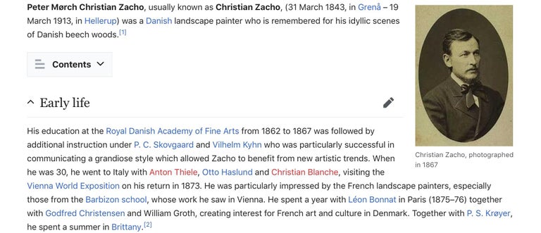 Christian Zacho painting from around Menton, France For Sale at 1stDibs