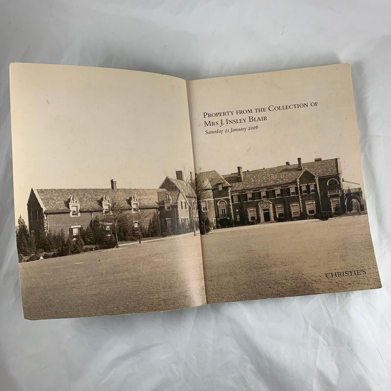 Christie's NY Auction Catalogue Collection of Mrs. J. Insley Blair ...