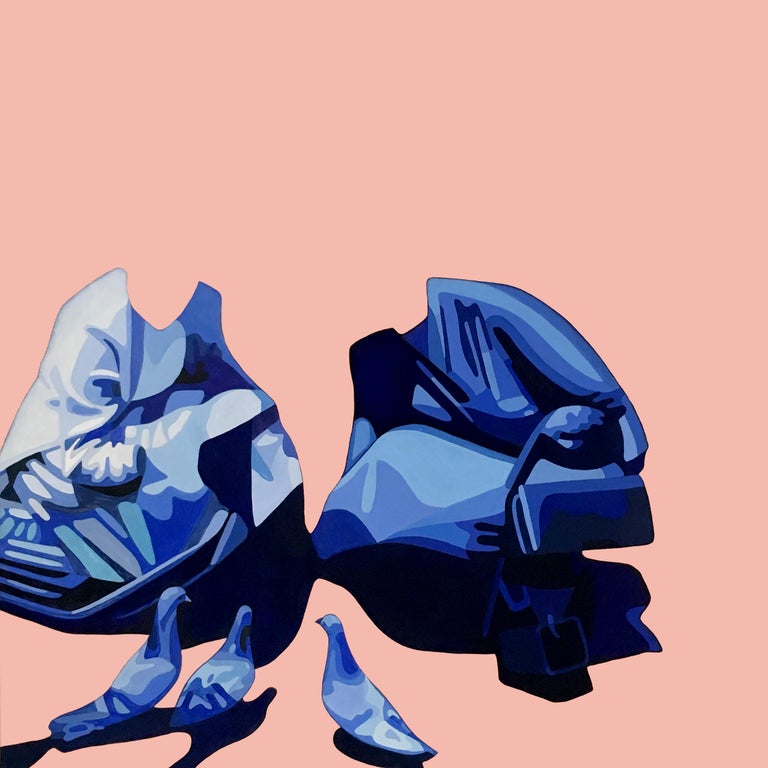 Christina Holdgaard - Amnesia 2 - surreal painting For Sale at 1stDibs