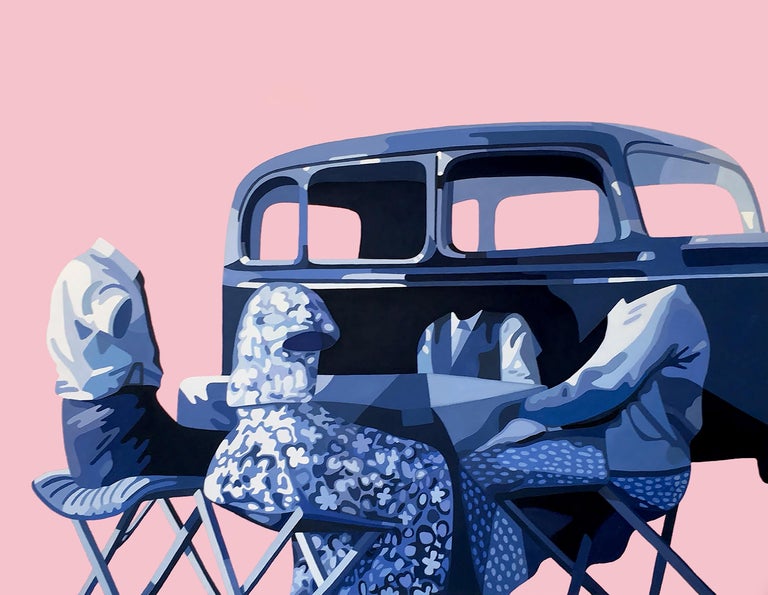 Christina Holdgaard - Amnesia 3 - surreal painting For Sale at 1stDibs