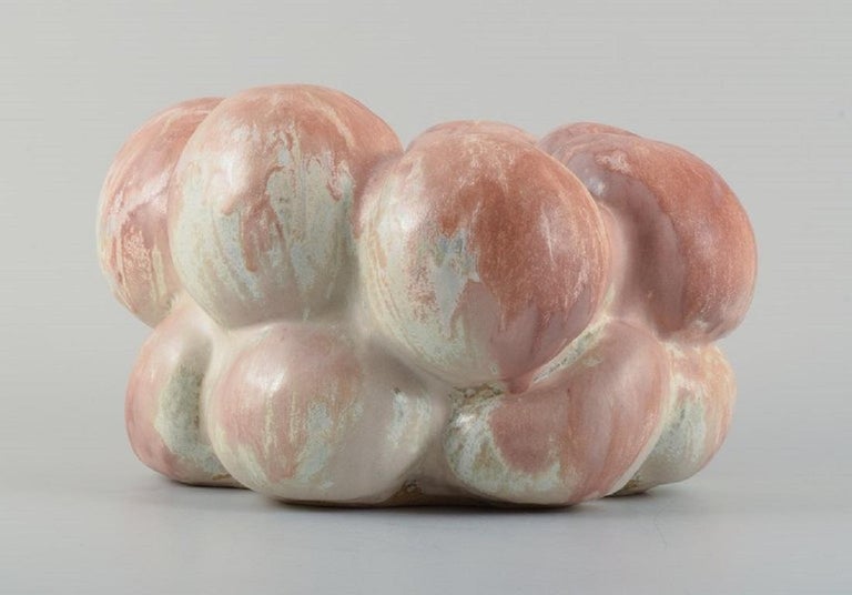 Christina Muff, Danish Ceramicist, Large Organic Shaped Vessel For Sale ...