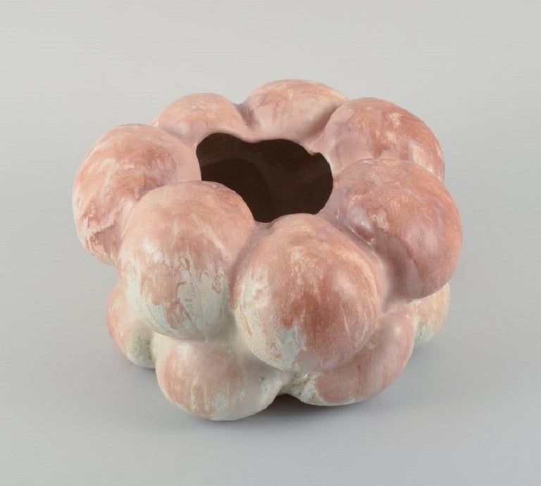 Christina Muff, Danish Ceramicist, Large Organic Shaped Vessel For Sale ...