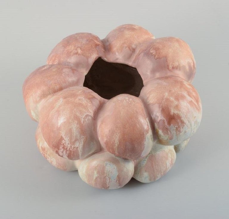 Christina Muff, Danish Ceramicist, Large Organic Shaped Vessel For Sale ...