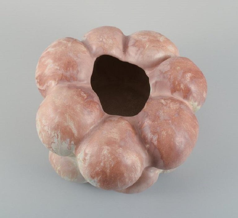 Christina Muff, Danish Ceramicist, Large Organic Shaped Vessel For Sale ...