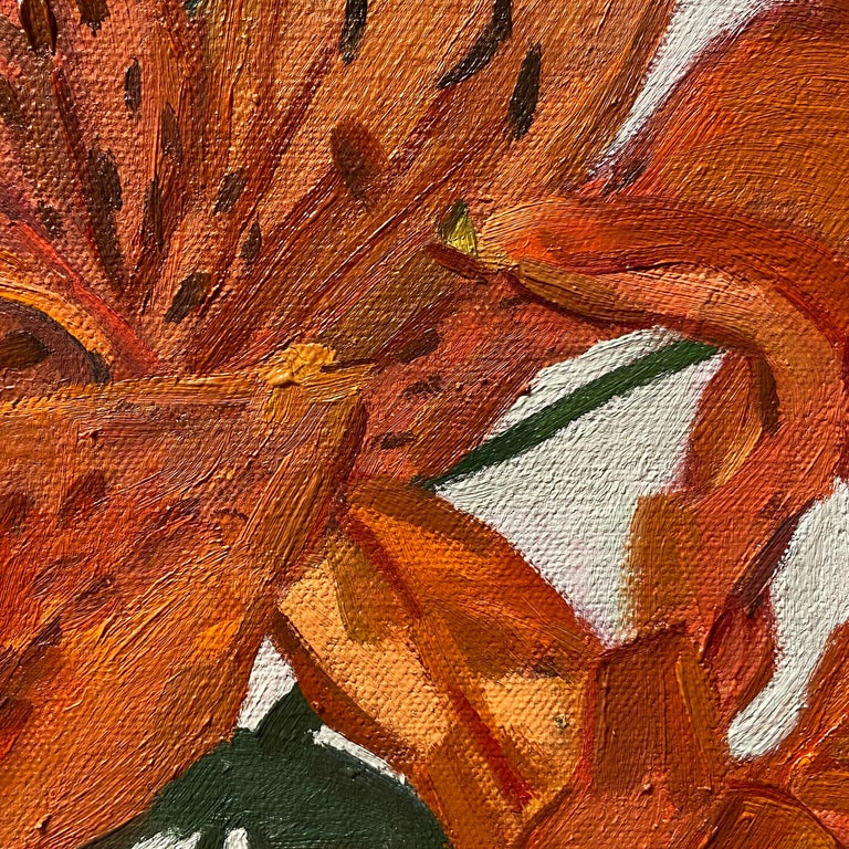 Christina Renfer Vogel - '14 Years (Orange Lilies)' - still life ...