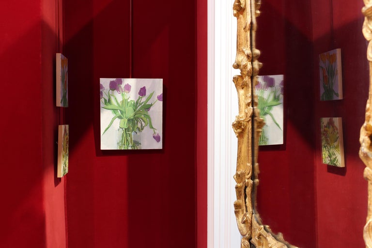 Christina Renfer Vogel - 'Purple Tulips' - still life - floral ...