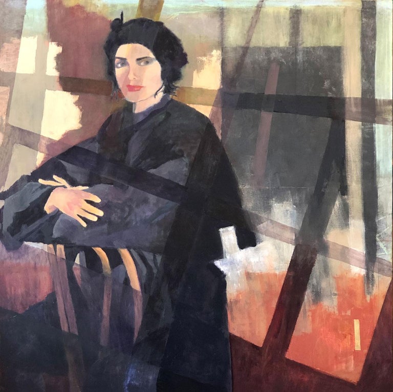 Christine Averill-Green - "Afternoon Shadows," Abstract Figurative ...
