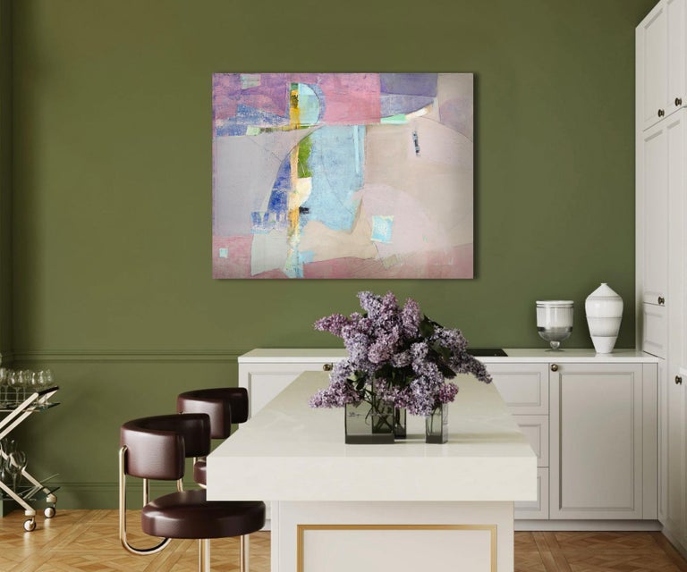 Christine Averill-Green - "Arcs, " Abstract Oil Painting For Sale at ...