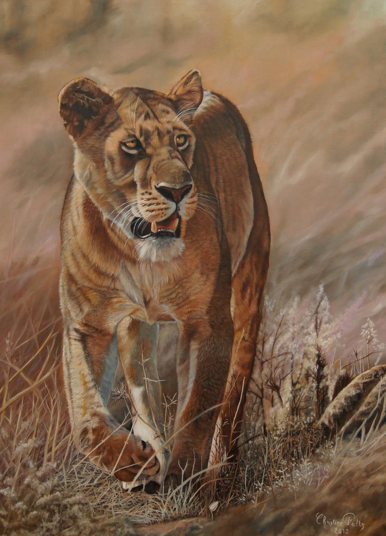 Christine Pultz - French Contemporary Animal Painting by Christine ...