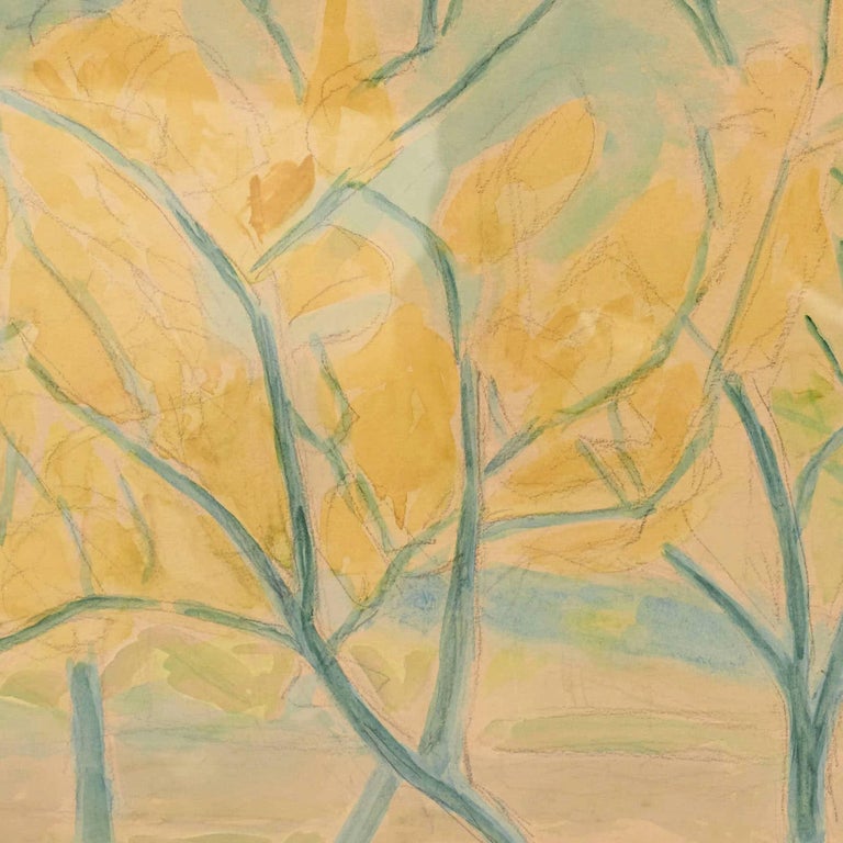 Christine Swane, Watercolor, Signed For Sale at 1stDibs