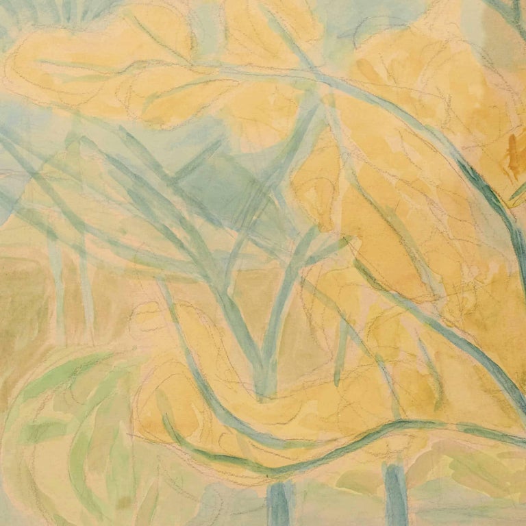 Christine Swane, Watercolor, Signed For Sale at 1stDibs