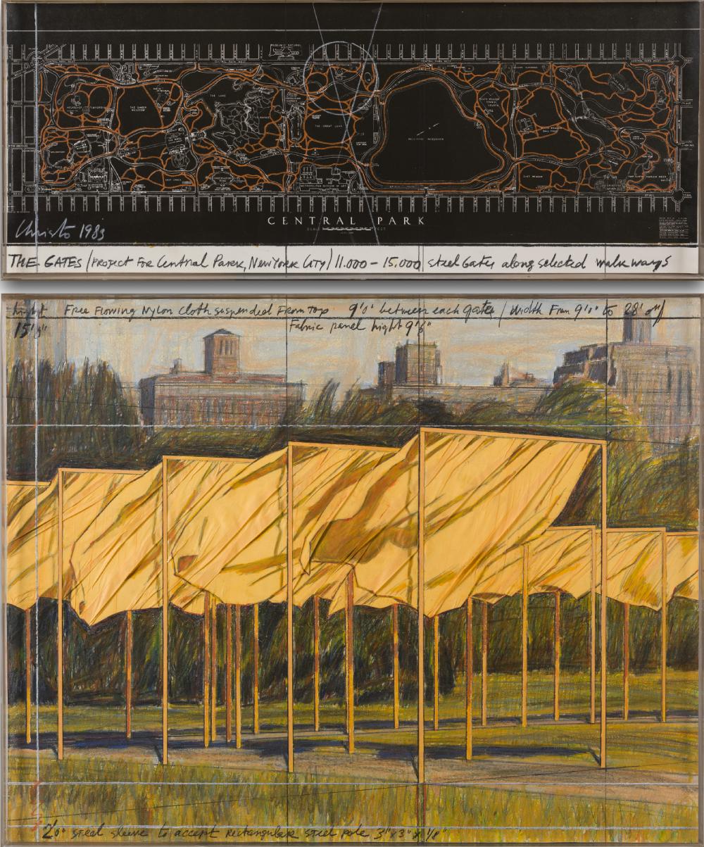 Christo - The Gates (Project for Central Park, New York City) by ...