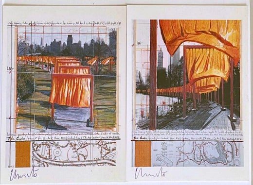 Christo and Jeanne-Claude - Valley Curtain at 1stDibs | christo artista ...