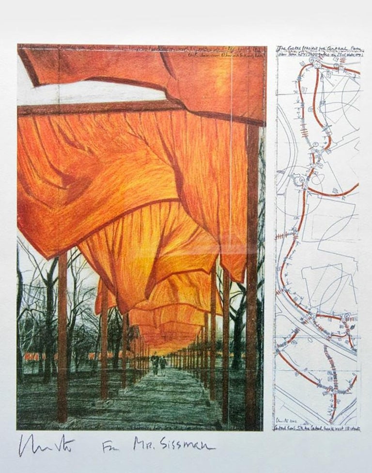 Christo and Jeanne-Claude - The gates For Sale at 1stDibs