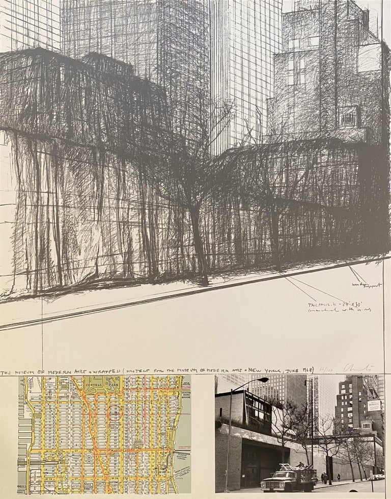 Christo and Jeanne-Claude - The Museum of Modern Art-Wrapped (Project ...