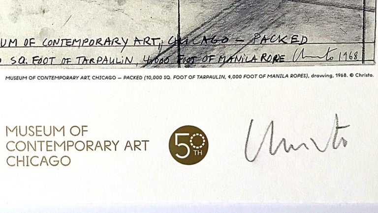 Christo and Jeanne-Claude - The Wrapped (MCA), Chicago 1969 (Limited ...