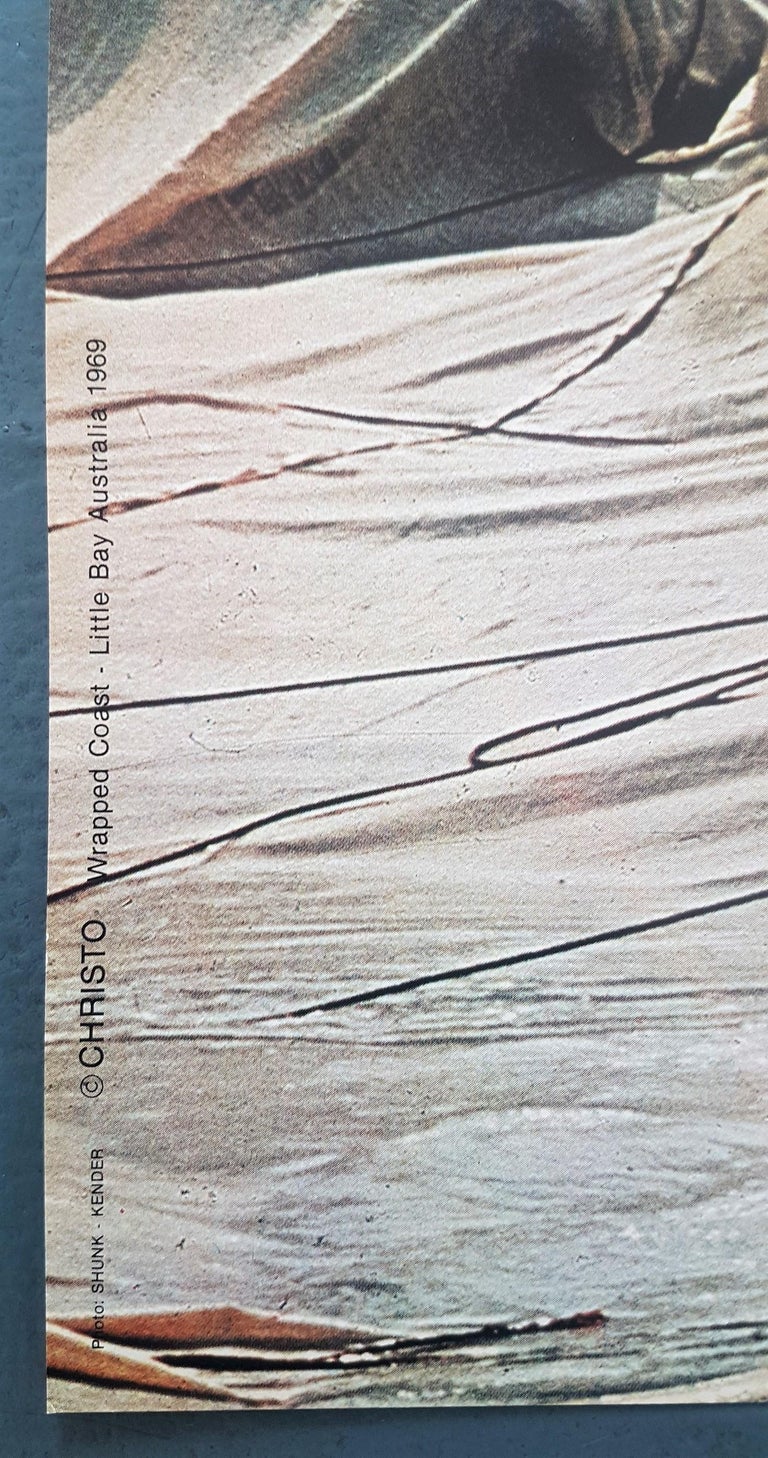 Christo and Jeanne-Claude - Wrapped Coast, Little Bay, Australia, 1969 ...