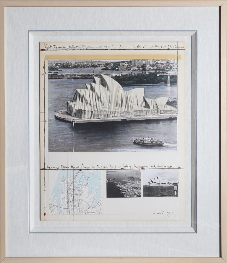 Christo and Jeanne-Claude - Wrapped Opera House - Project for Sydney ...