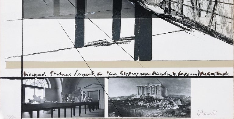 Christo and Jeanne-Claude - WRAPPED STATUES at 1stDibs